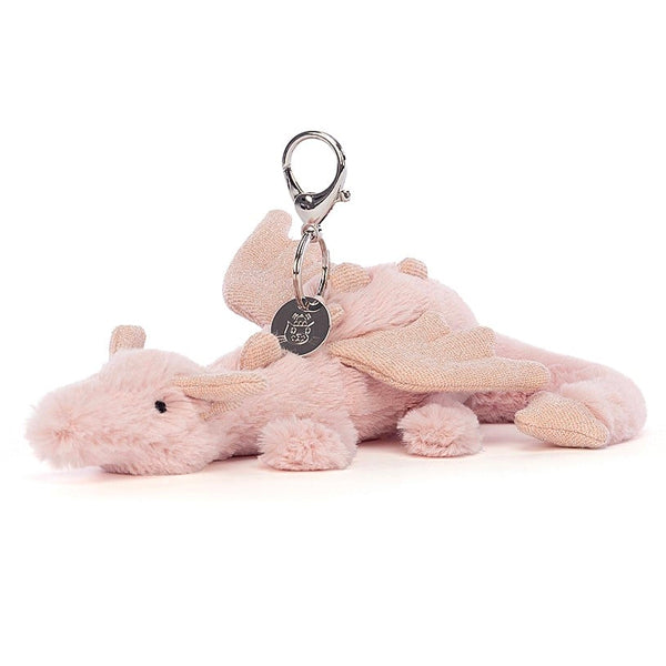 Jellycat Rose Dragon Bag Charm - Paper Tiger