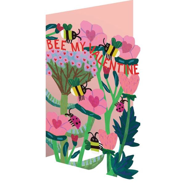 Bee My Valentine Card - Paper Tiger