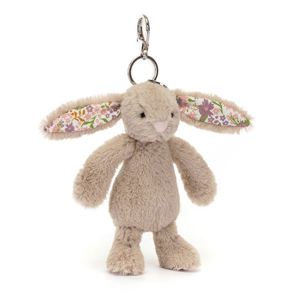 Jellycat Blossom Beige Bunny Petal Bag Charm - Paper Tiger