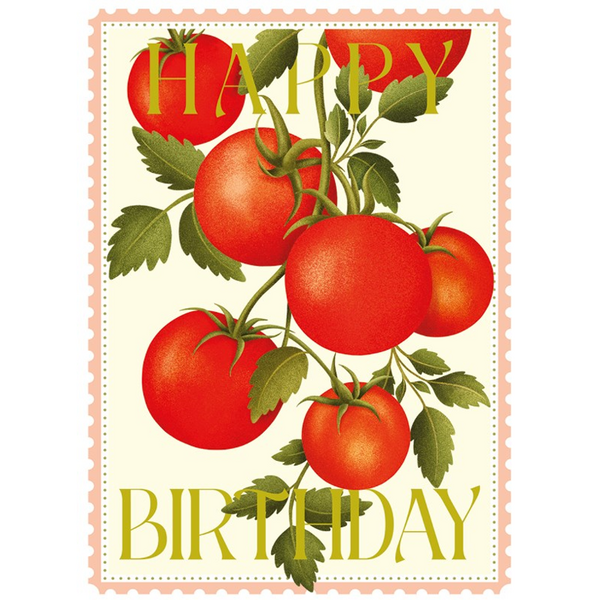 Tomatoes Mini Birthday Card - Paper Tiger