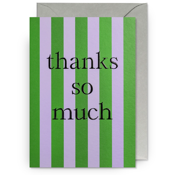 Thanks So Much Card - Paper Tiger