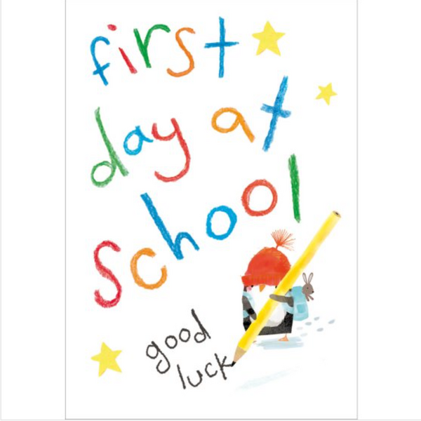 First Day at School Penguin Card - Paper Tiger