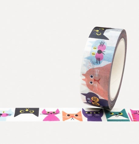 Cat Gang Washi Tape - Paper Tiger