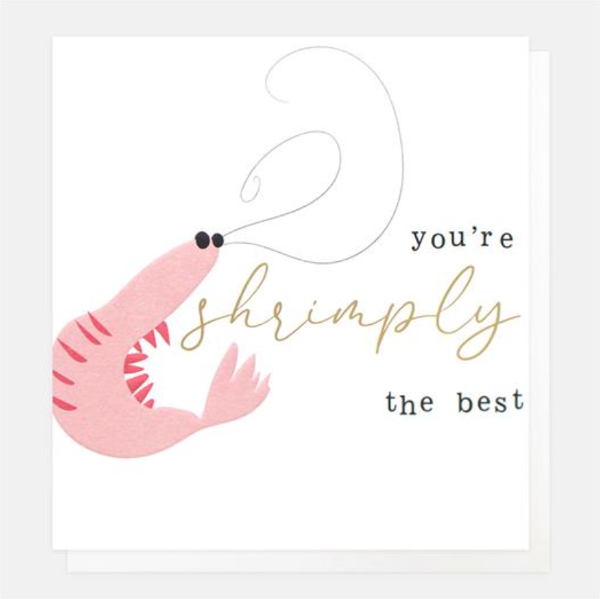 You're Shrimply The Best Card - Paper Tiger