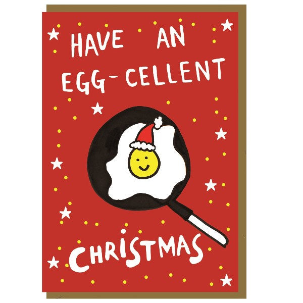 Have An Egg-Cellent Christmas Card - Paper Tiger