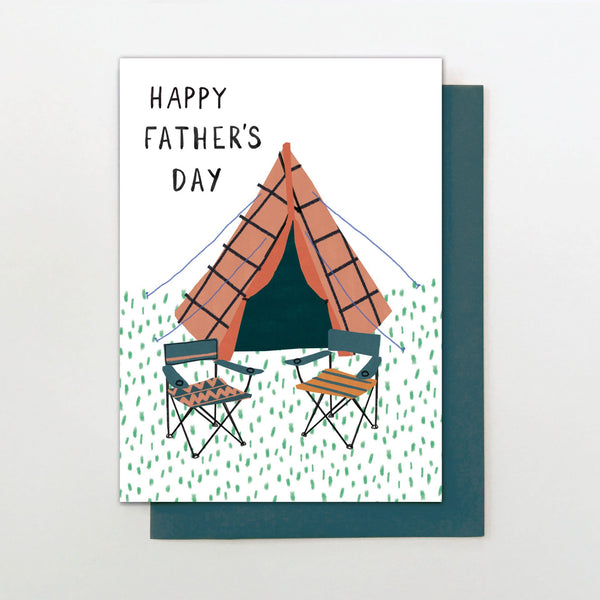 Happy Father’s Day Camping Card - Paper Tiger