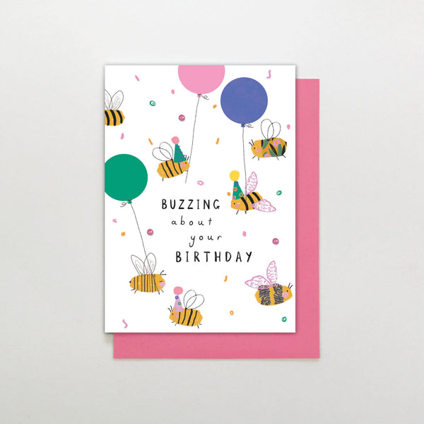Buzzing About Your Birthday Card - Paper Tiger