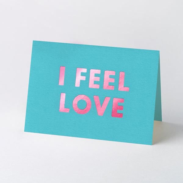 I Feel Love Card - Paper Tiger