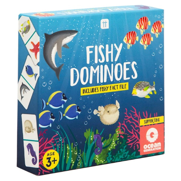 School of Fish Fishy Dominoes - Paper Tiger