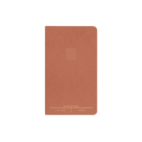 Bright Terracotta Flex Cover Notebook - Paper Tiger