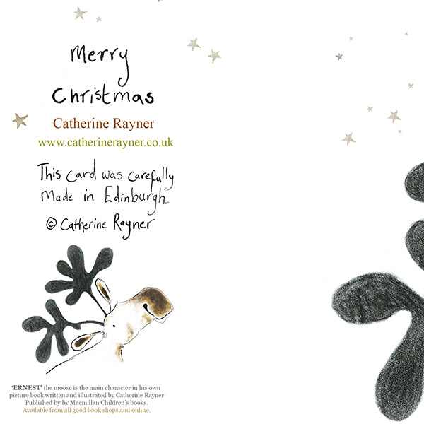 Merry Christmas Ernest Card by Catherine Rayner - Paper Tiger