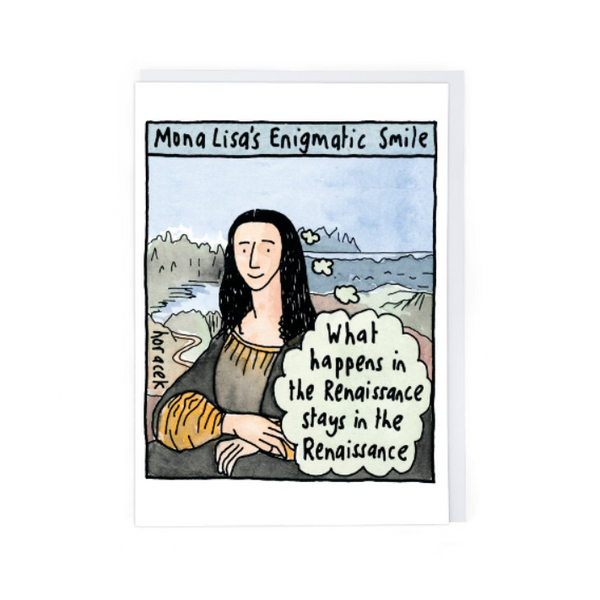 Mona Lisa Card - Paper Tiger