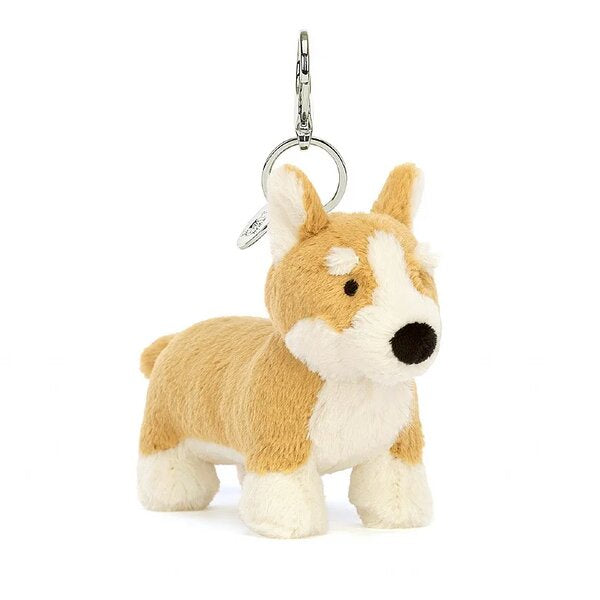 Jellycat Betty Corgi Bag Charm - Paper Tiger