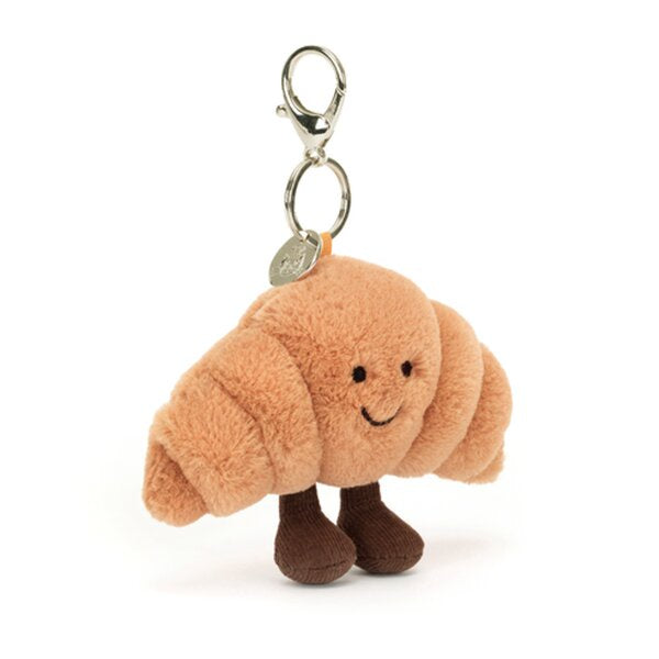 Jellycat Amuseable Croissant Bag Charm - Paper Tiger