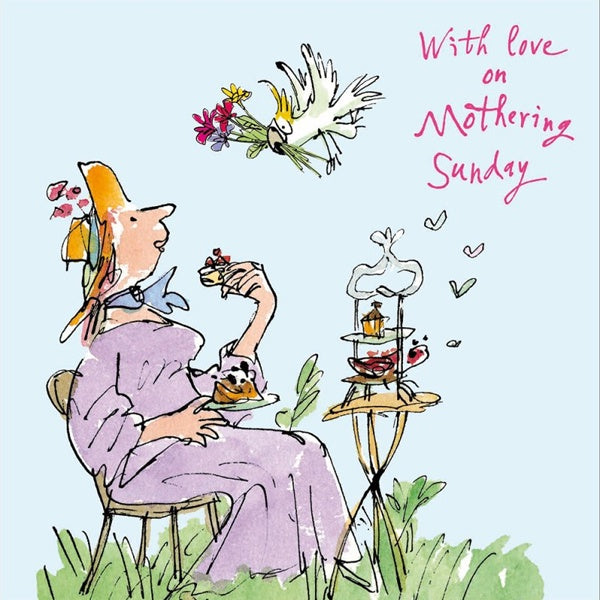 With Love On Mothering Sunday Quentin Blake Card - Paper Tiger