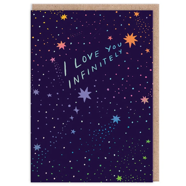 I Love You Infinitely Card - Paper Tiger