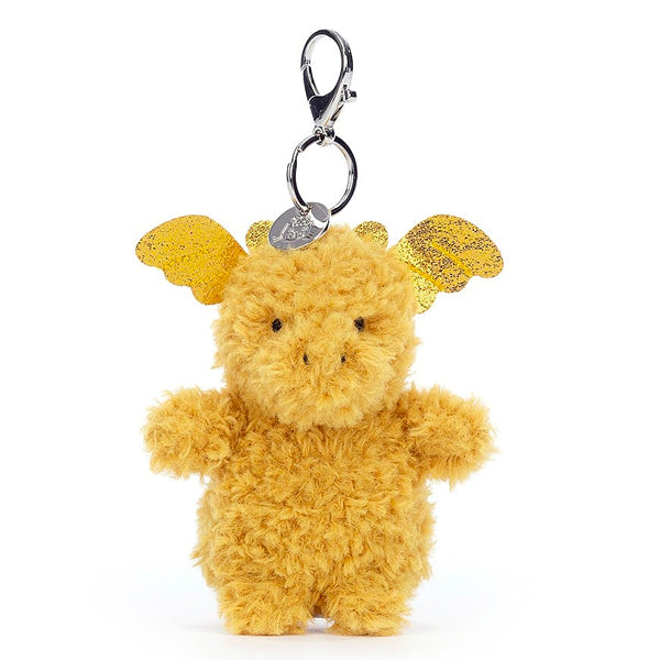 Jellycat Little Dragon Bag Charm - Paper Tiger