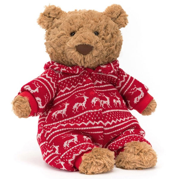 Bartholomew Bear Winter Pyjamas - Paper Tiger