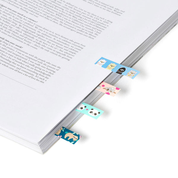 Animal Adhesive Page Markers - Paper Tiger