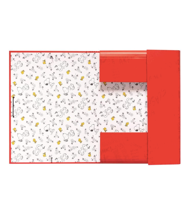 Snoopy A4 Elastic Folder - Paper Tiger