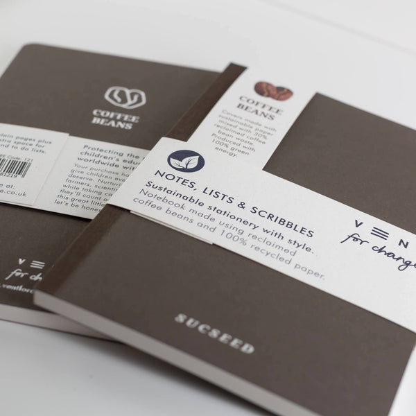 Sucseed Coffee Bean A6 Notebook - Paper Tiger