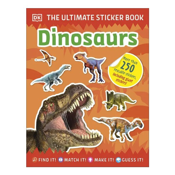 The Ultimate Sticker Book: Dinosaurs - Paper Tiger