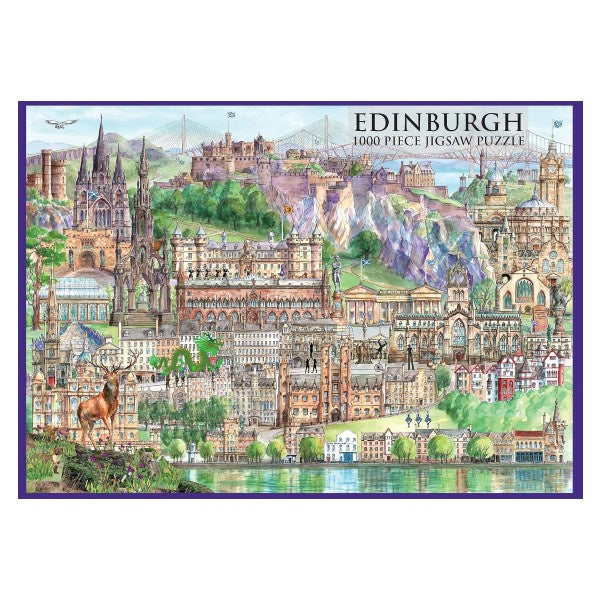 Edinburgh 1000 Piece Jigsaw - Paper Tiger