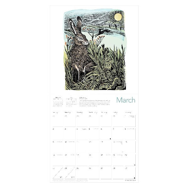Angela Harding 2025 Wall Calendar - Paper Tiger