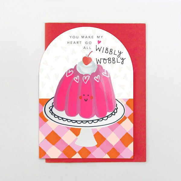 Wibbly Wobbly Jelly Card - Paper Tiger