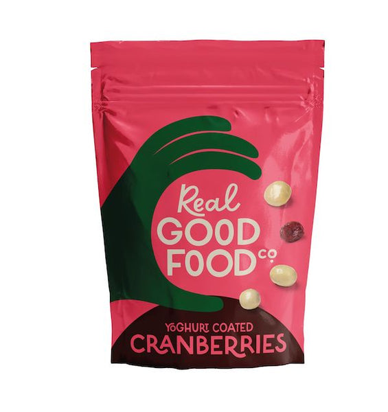 Yoghurt Coated Cranberries 150g - Paper Tiger