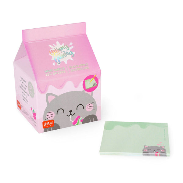 Yummy Yummy Kitty Memo Pad - Paper Tiger