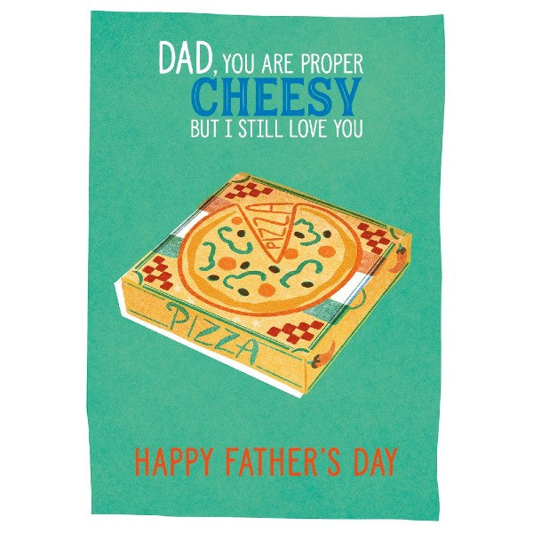 Dad Proper Cheesy Card - Paper Tiger