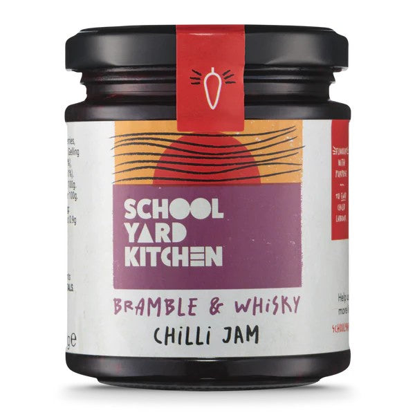 Bramble & Whisky Chilli Jam 190g - Paper Tiger