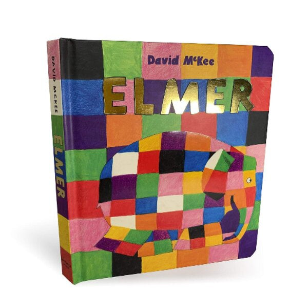 Elmer Board Book - Paper Tiger