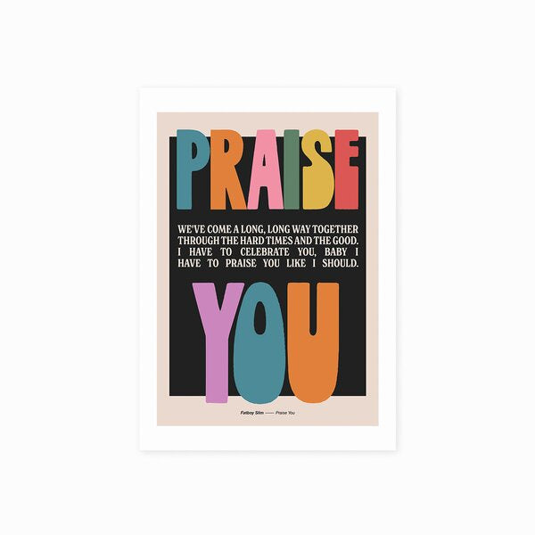 Praise You Card - Paper Tiger