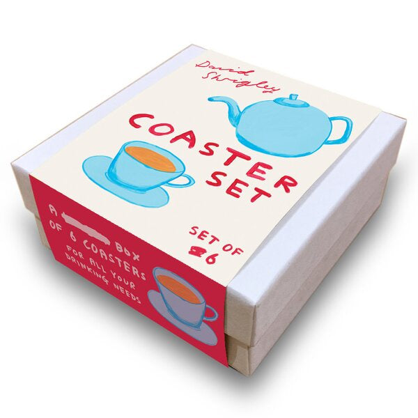 David Shrigley Coaster Box Set 2 - Paper Tiger
