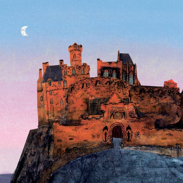 Golden Hour Edinburgh Castle Card - Paper Tiger