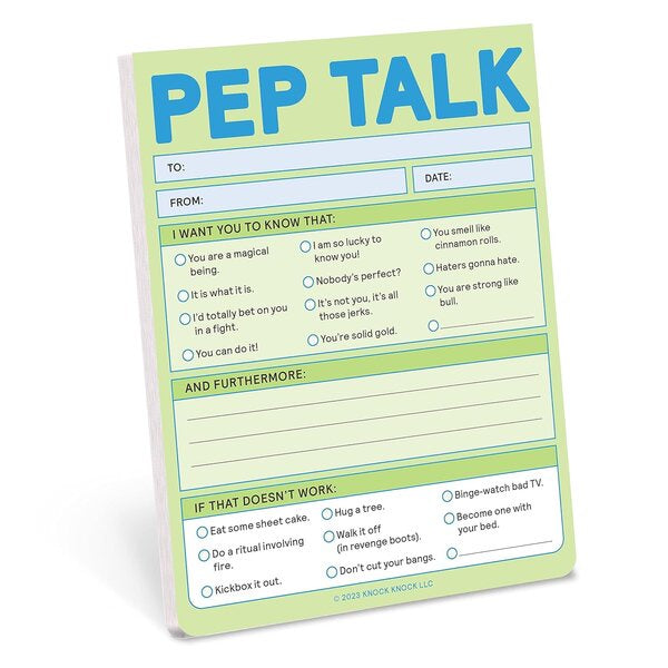 Pep Talk Nifty Notes - Paper Tiger