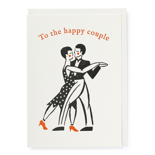 Dancing Couple Card - Paper Tiger