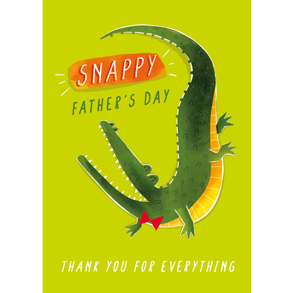 Snappy Father's Day Card - Paper Tiger