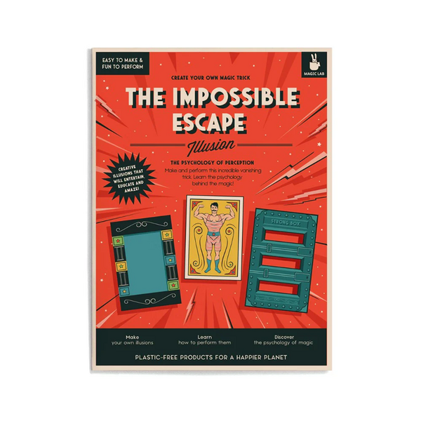 The Impossible Escape Illusion Paper Activity Kit - Paper Tiger