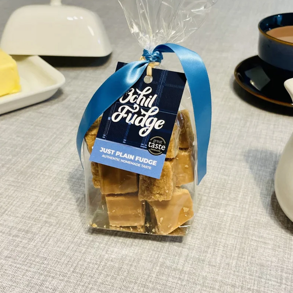 Just Plain Fudge Hand Tied Gift Bag 200g - Paper Tiger