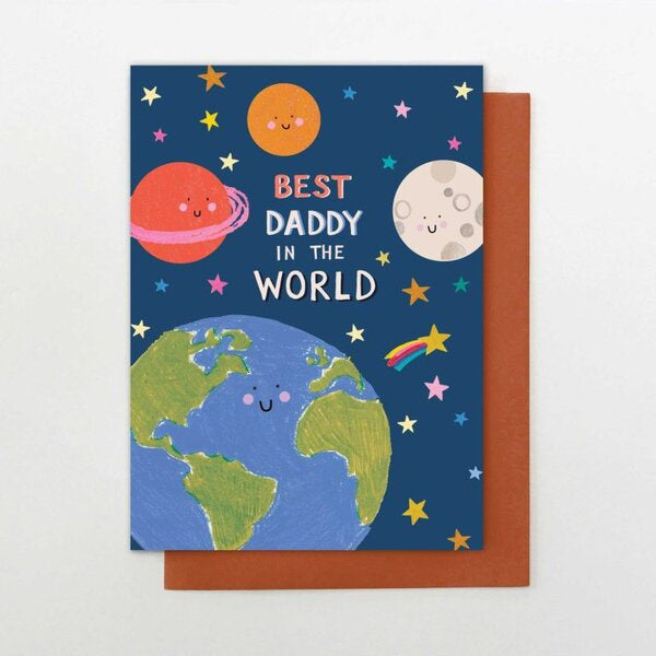 Best Daddy In The World Card - Paper Tiger