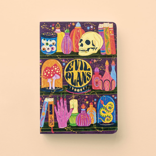 Evil Plans Notebook - Paper Tiger