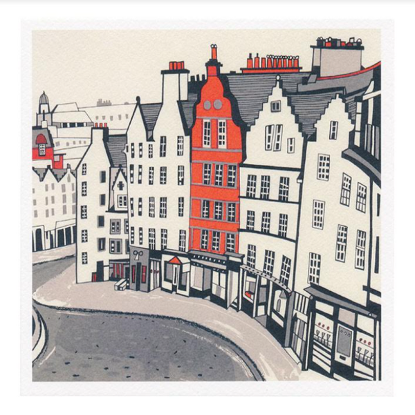 Victoria Street Square Card - Paper Tiger
