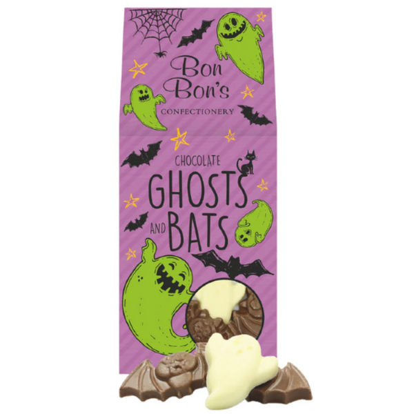 Box of Chocolate Bats & Ghosts - Paper Tiger