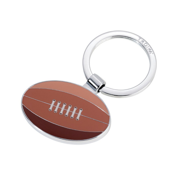 Rugby Ball Keyring - Paper Tiger