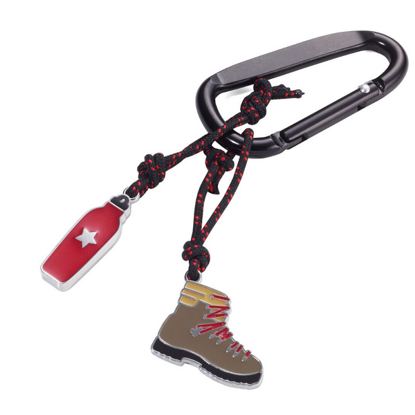 Hiking Boot Keyring with Carabiner - Paper Tiger