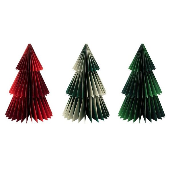 Twilight Trees Pack of 3 Decorations - Paper Tiger