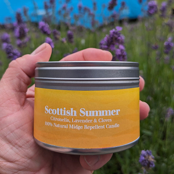 The Scottish Summer Citronella Candle - Paper Tiger